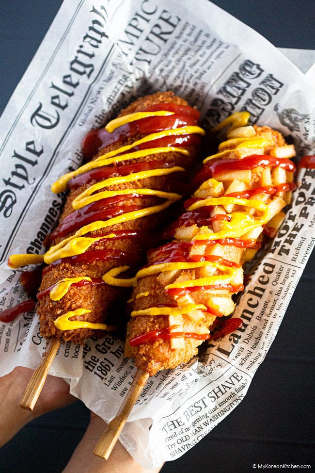 Korean Corn Dog - Tajafactoryenglish.com